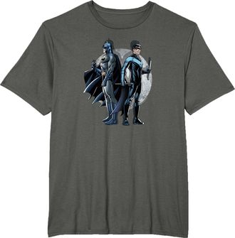 DC Comics Batman and Nightwing Spotlight T Shirt T-Shirt