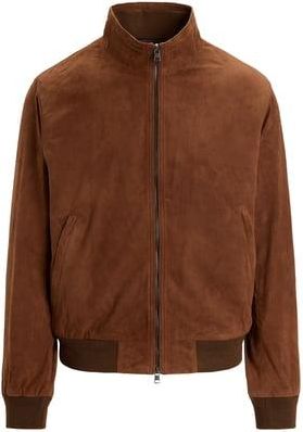 Polo Ralph Lauren Veste col montant en cuir