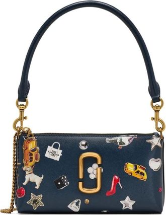 Marc Jacobs Femme, Sacs, Bleu, Taille: ONE Size The Trinket Snapshot Convertible Shoulder Bag