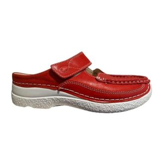 Wolky Femme, Chaussures, Rouge, Taille: 42 EU Mules