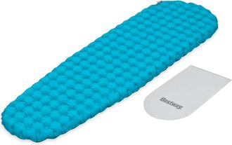 Bestway aufblasbare Single-Isomatte AlpineLite f&uuml;r Mumienschlafs&auml;cke 183 x 51 x 7,5 cm