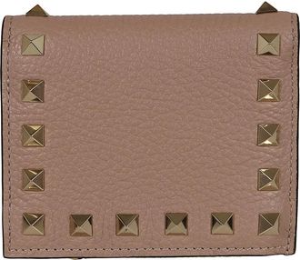 Valentino Garavani Femme, Accessoires, Beige, Taille: ONE Size Flap French Wallet