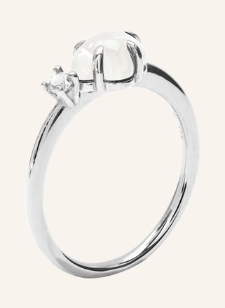 Vieri Vieri Ring Wolke Milchquarz Brillant Mittelgro&szlig; silber