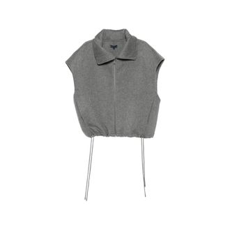 SOEUR Juno Funnel-neck Gilet