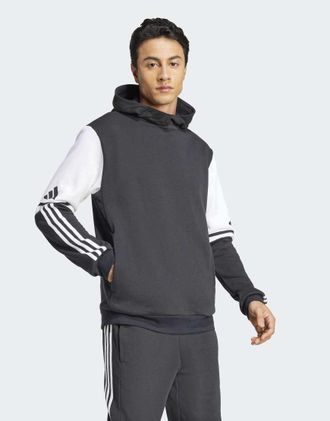 adidas Squadra 25 - Sweat &agrave; capuche molletonn&eacute; - Blanc