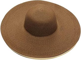 Generic Cocila Chapeaux DéTé pour Femmes Large Bongrace Chapeau De Plage en Petite Fille Casquette Soleil Pliable Dames New (Coffee One Size) Cagoule Polaire 