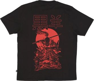 Dolly Noire Homme, Tops, Noir, Taille: L Miyamoto Musashi Outline Tee