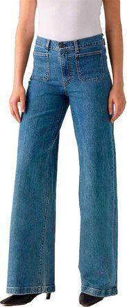 Levi's 728 Tailored Hr Wide Leg Mosey Mid Stone