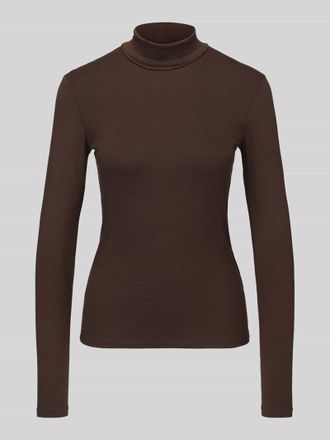 Max Mara Slim Fit Langarmshirt aus Viskose-Mix Modell MULTIF