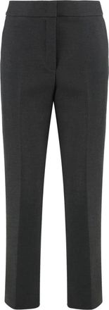 PESERICO Femme, Pantalons, Gris, Taille: 44 FR Pantalon Tailleur Jambe Droite