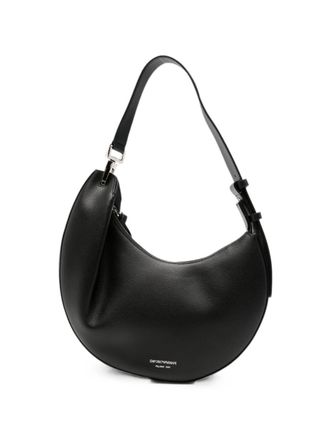 Emporio Armani Sac hobo moyen en cuir Emporio Armani