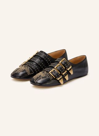 Chlo&eacute; Ballerinas Susan Mit Nieten schwarz