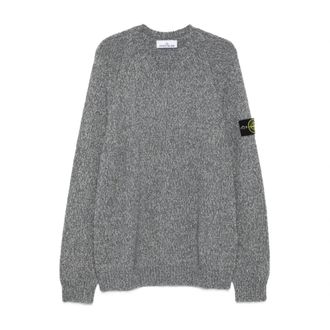 Stone Island Grauer Pullover f&uuml;r M&auml;nner Aw25 - - Knitwear - Herren - Grau - XL