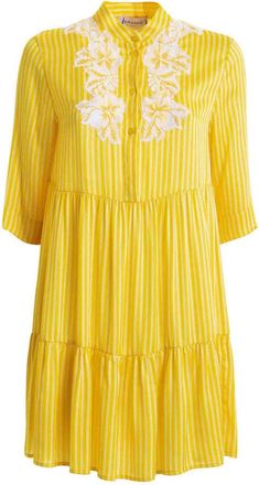 Ermanno Scervino Knielanges Kleid - Gelb