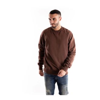 In The Box Basic Cotton SweaT-shirt - Homme - Sweatshirts et sweats &agrave; capuche - Brun - Taille: XL