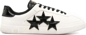 Amiri derbies lacées à appliqué étoile - Blanc