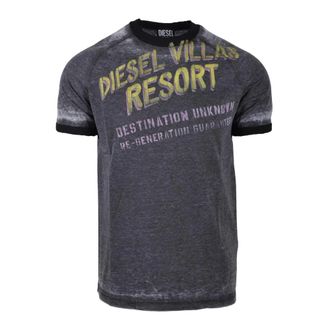Diesel Baumwollmischung T-shirt - - Tops - Herren - Grau - S