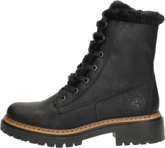 Rieker Femme, Chaussures, Noir, Taille: 37 EU Lace-up Bottes