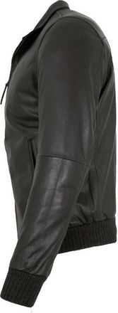 Maddox Lederjacke Carlos MADDOX - Herren Lederjacke Blouson Lammnappa schwarz