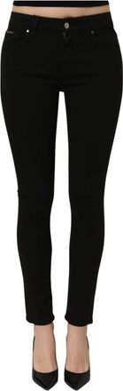 Dolce & Gabbana Femme, Jeans, Noir, Taille: 34 FR Jean Skinny en Denim