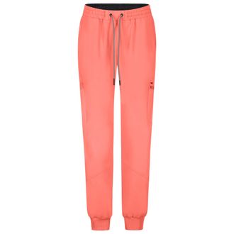 B-Well Ricci Medizinische Schlupfhose Jogger 7 Taschen mit elastischem Bund und Gesäßtaschen Krankenhaus Uniformhose Anti-Falten mit Elasthan (Koralle, 2XL)