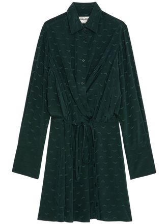 Zadig&Voltaire robe courte Runelle Jac - Vert