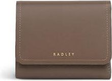 Radley London London Mayfair Lane Petit portefeuille en cuir pour femme, café, Small