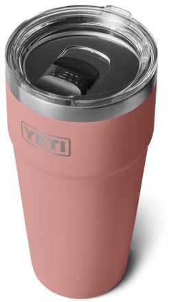 Yeti Rambler Stapelbarer Becher Mit MagSlider Deckel, Sandstone Pink, 30 oz (887 ml)