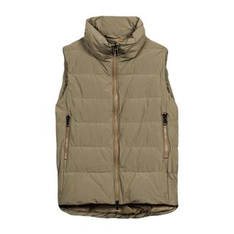 Luisa Cerano Gesteppte Taffeta Daunenweste - - Jackets - Damen - Beige - S
