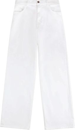 Fay Pantalone 5 Tasche - - Trousers - Damen - Wei&szlig; - W27