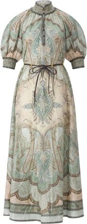 Zimmermann Femme, Robes, Multicolore, Taille: 40 FR Maxi Robes