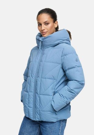 Marikoo Winterjacke Kuschelnasee mit extra hohem Kragen und warmem Fleecefutter