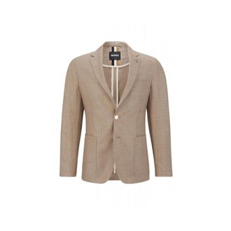 HUGO BOSS Boss - Jacken > Blazer - - Jackets - Herren - Beige - M
