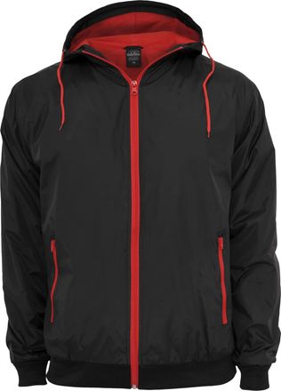 Urban Classics Softshelljacke f&uuml;r Herren (Schwarz/Rot)