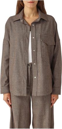 Nine In The Morning Femme, Vestes, Brun, Taille: 36 FR Rosa Overshirt