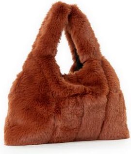 Au Printemps Paris Sac &agrave; main en fourrure