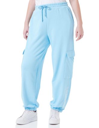 The Jogg Concept JCSAFINE Pocket Pants - Damen Jogging Hose Jogger Pants 22800172, Größe:XL, Farbe:Baltic Sea (144320)