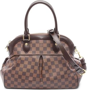 Louis Vuitton sac à main Damier Ebène Trevi PM (2010) - Marron