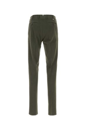 Pantaloni Torino Stretch Cotton Blend Trousers - Green