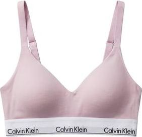 Calvin Klein Brassi&egrave;re en coton m&eacute;lang&eacute;