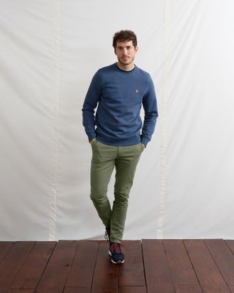 Faguo Chino kaki clair coton bio