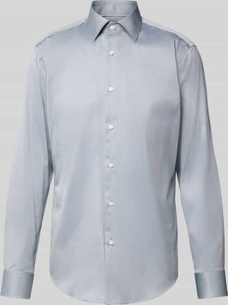 HUGO BOSS Regular Fit Businesshemd mit Kentkragen