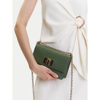 Furla Handtasche Furla 1927 BAFKACO ARE000 BG OLI00 Gr&uuml;n