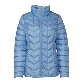 Danwear Hellblaue Luxus-Daunenjacke Gunda - - Jackets - Damen - Blau - 5XL