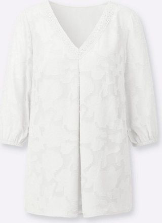 Witt Klassische Bluse Longbluse 3/4-Arm