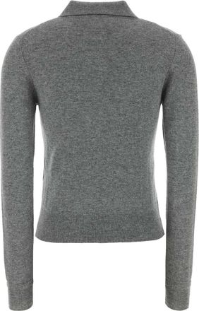 Jil Sander Volcanicglass Exterior: Virgin Wool Polo T-shirts And Polos