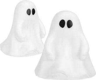 Angoily Lampe Fant&ocirc;me Led Halloween Veilleuse Changeante Couleur 2.6 Pouces D&eacute;corative Pour Maison Bureau Ambiance Festive