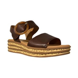 Gabor Femme, Chaussures, Brun, Taille: 40 EU Flat Sandales
