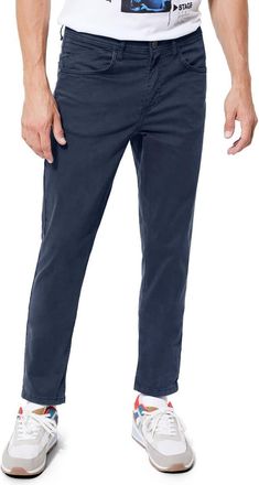 Street One Men Herren D375629 Chinohose, deep Navy Blue, W32/L34