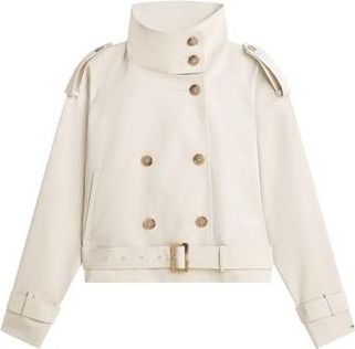 Tommy Hilfiger Trench col montant en coton